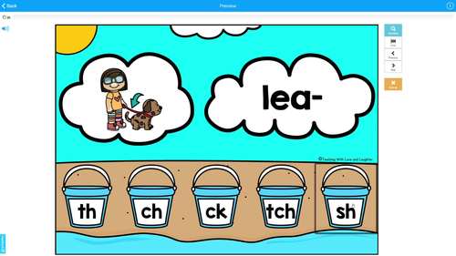 Ending Digraphs | Boom Cards™ | Distance Learning | TpT