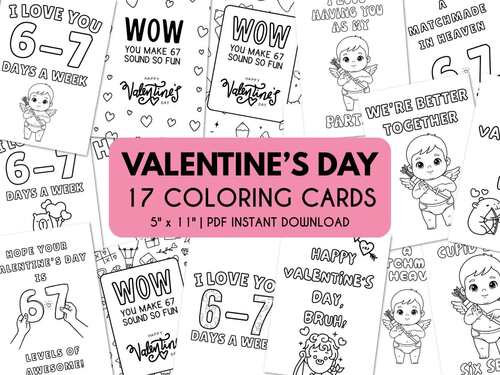 Printable Valentine Cards To Color, From Teacher To Student / Student ...