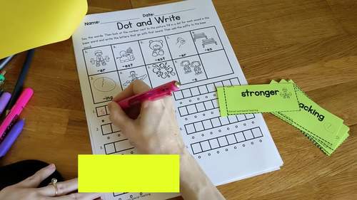 Second Grade Orton Gillingham Spelling Packets Bundle RTI (Dyslexia)