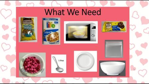 Visual Recipe Presentation for Valentine's Day Snack Mix by OT document ...