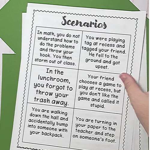 How to Apologize read aloud activities by Basic Biz Teaching | TPT