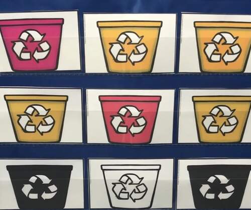 Patterns - Spring Kindergarten Math Center Recycling Earth Day Creating ...