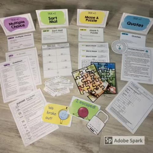 Worry and Anxiety Escape Room by The Counseling Teacher Brandy | TPT