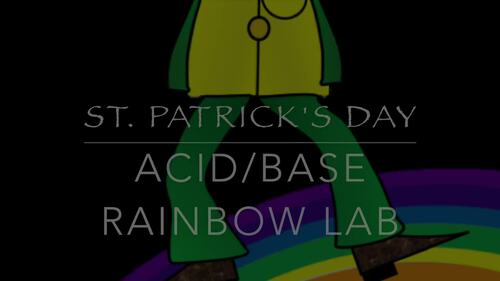 Acids and Base Science Lab Activity St. Patricks Rainbow by Petersonic ...