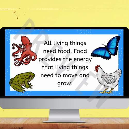 Food chains slideshow Google Slides PowerPoint presentation ...