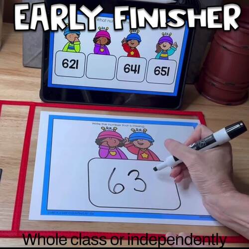Skip Counting by Ten from Any Number Early Fast Finisher Bins 2.NBT.A.2 ...
