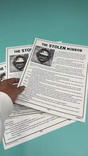 MYSTERY Passages with Comprehension Questions Halloween Activities 3rd ...