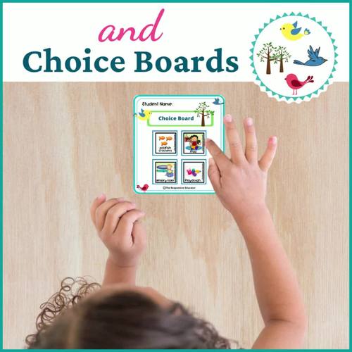 Birds Token Board Individual Reward Systems Reward Chart | TPT