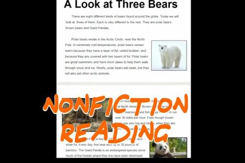 2nd and 3rd Grade Nonfiction Reading Comprehension Passages and ...