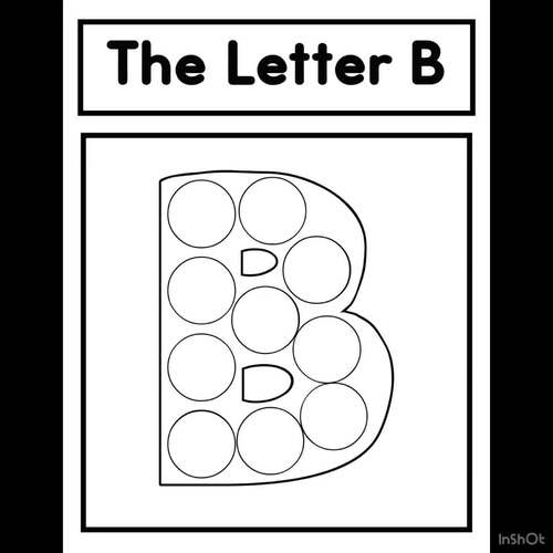 Uppercase Alphabet Dab and Dot! Worksheets for PreK and Kindergarten