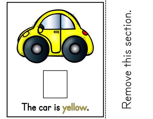 Colors Adapted Books | Color | Special Education | Informational