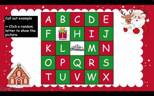 Christmas Bingo - 30 different cards (Calling out Power Point included)