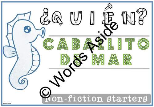 Spanish Language Nonfiction Expository Text by Words Aside | TPT