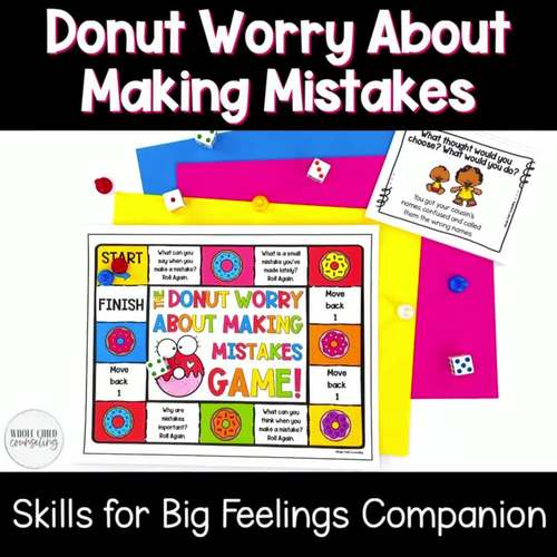 Making Mistakes, Flexible Thinking, Grit, and Growth Mindset CBT Game