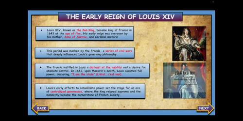 The Sun King.King Louis XIV and Absolutism. Lesson 57 Bundle. Versailles