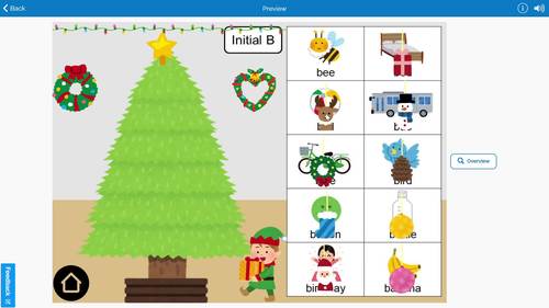 Christmas Articulation game for ALL consonants Boom Cards｜Speech Therapy