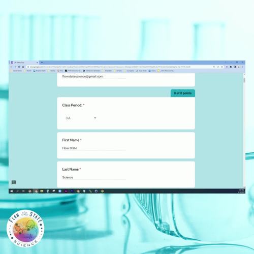 Lab Safety | Diagram Challenge Activity + Self-Grading Google Form Quiz ...