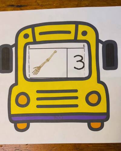 Halloween Activities- The Spooky Wheels on the Bus Craft | TPT