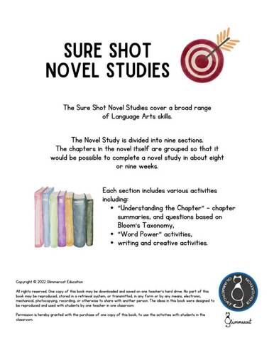 Sure Shot Novel Studies - House of 60 Fathers (Meindert Dejong) | TPT