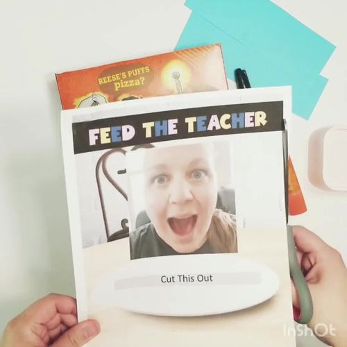 Feed the Teacher Rhythm Game for Elementary Music Centers by The 4x6 Store