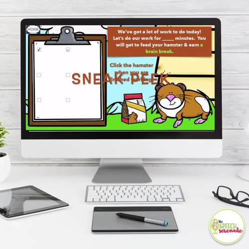 EDITABLE Digital Visual Schedules with Tokens - Pets by The Speech Serenade