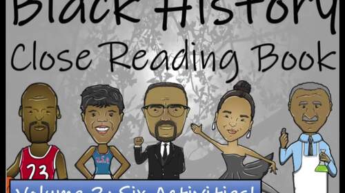 Black History Volume 3 Close Reading Comprehension Book | 3rd Grade ...