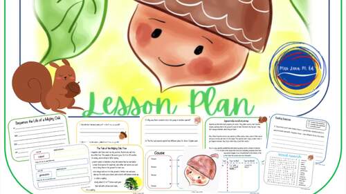 Acorn Was A Little Wild by Arena Fall Science Lesson Plan by Mrs Lena