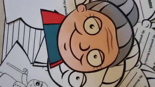 All About Grandma Craft| Mother’s Day, Grandparents Day, Family Writing ...