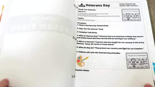 Veterans Day Activities | Preschool and Toddler Lesson Plans by ...