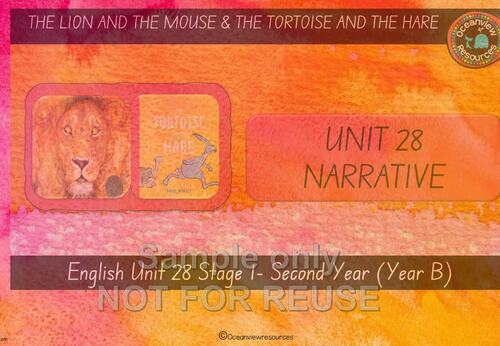 ENGLISH St 1 Unit 28- NSW FABLES Term 2B Component B by Oceanview Resources