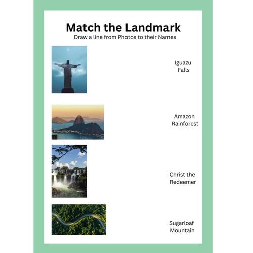 Brazil Activity Worksheets | Geography, Culture, and Quiz Pack for Kids