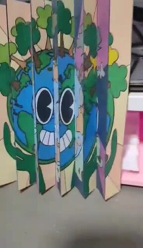 Earth Day Crafts Agamograph Art posters 2D Activities Arbor Day | Day ...