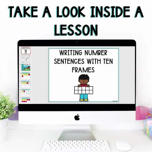 Addition Within 10 - Digital Teaching Slides with Addition Strategies