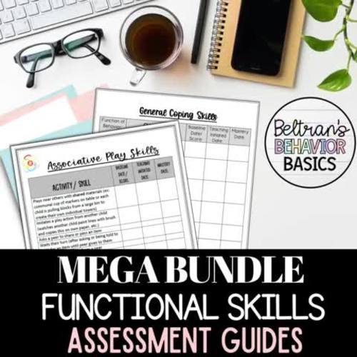 Mega Bundle Functional Skills Assessment Guides | ABA or Autism | TPT