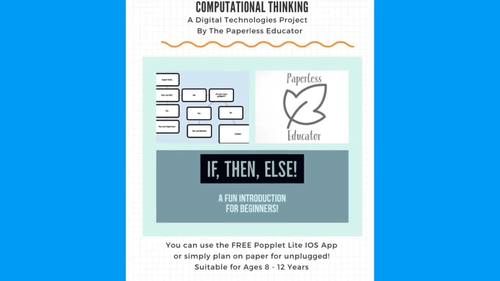 Learn To Code! Unplugged, Computational Thinking If, Then, Else Activity Pack