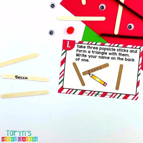 Rudolph Christmas Craft | Following Directions | December Craft