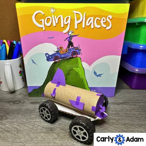 Going Places by Paul Reynolds Read Aloud Growth Mindset STEM Activity