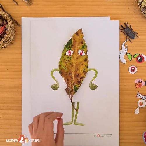 Printable Halloween Crafts | Halloween Nature Crafts | Halloween Nature ...
