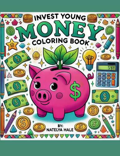 Coloring Book · 20 Money Topics · Digital Printable · Kids by Invest Young