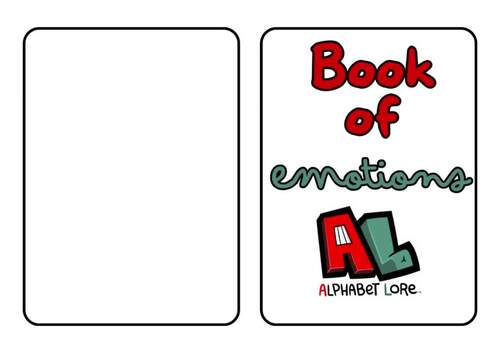 Alphabet Lore Book of Emotions identify Express Awareness Preschool Daycare