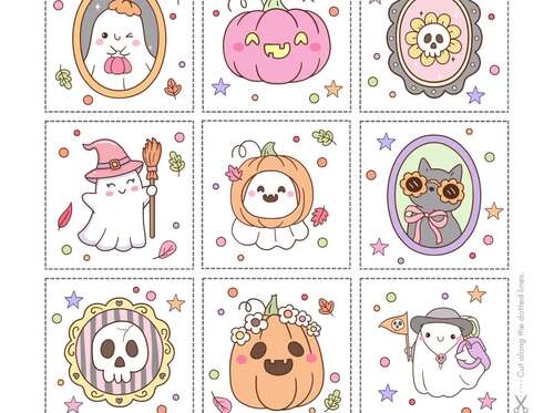 HALLOWEEN Memory Game, Picture Matching, Autumn Activities, Memory ...