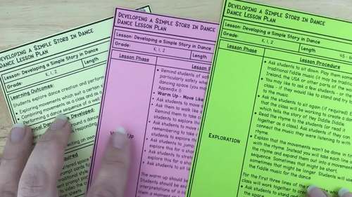 Dance Lesson - Developing a Simple Story in Dance by Galarious Goods