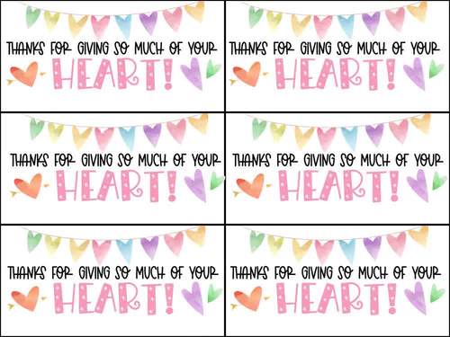 Secret Pals Gift Tags - Monthly Gift Tags by Teacher's Clubhouse