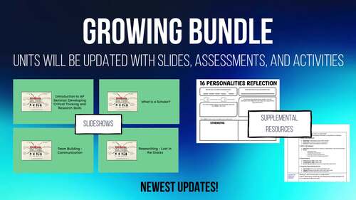 Ultimate AP Seminar Teaching Bundle: Units 1 and 2 by History Mama Teach