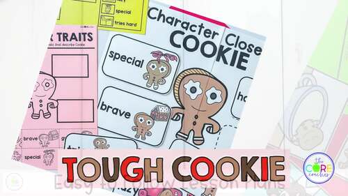 Tough Cookie Read Aloud Pre-K - Christmas Book Companion Preschool