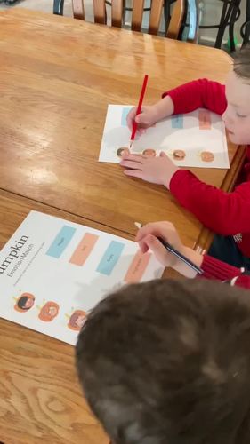 Emotion Match ASD Resource (Pumpkins/Halloween)/ Social Emotional Learning