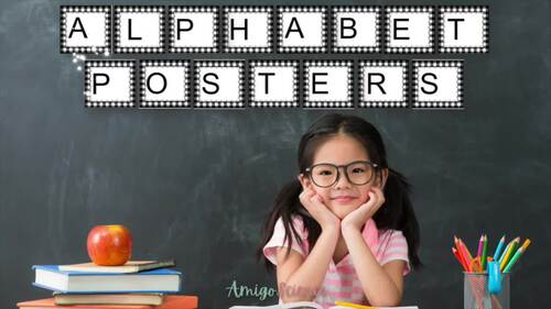 Back to School | Alphabet Posters | Classroom Decor | Modern Farmhouse