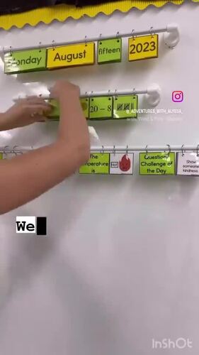 Morning Meeting Flip Chart │Hanging Morning Meeting by Adventures with ...