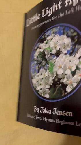 Little Light Hymns Vol. 2 Hymns Beginner Piano Left Hand Only by Jolea ...