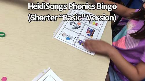 Phonics Bingo - Vowel Pairs Game, Diphthong Game Digraph Game Kindergarten